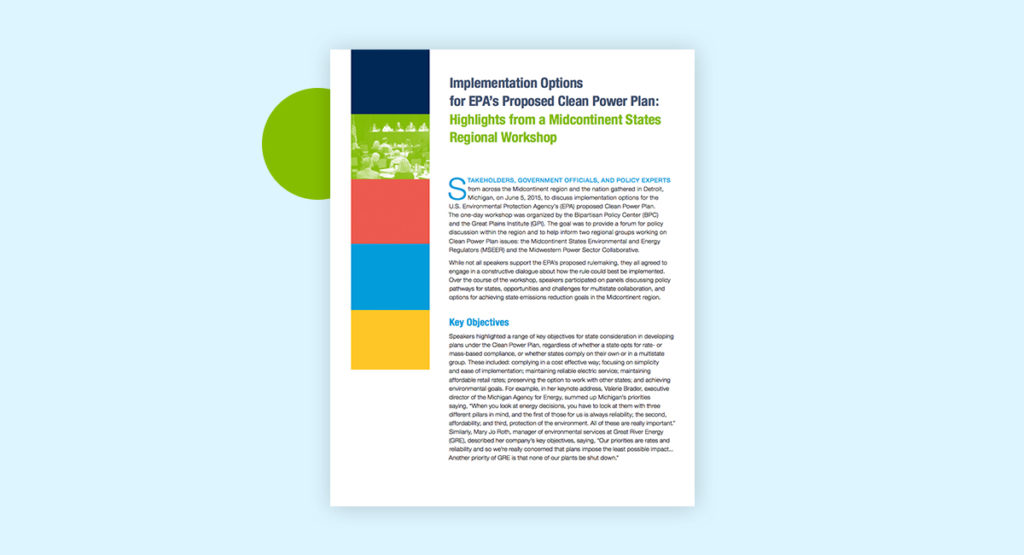 Implementation Options for EPA's Proposed Clean Power Plan: Highlights ...