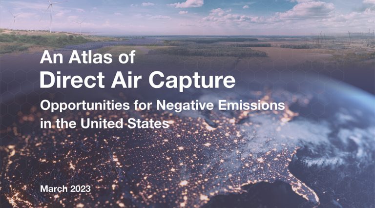 New Atlas Identifies Top US Regions For Direct Air Capture Deployment ...