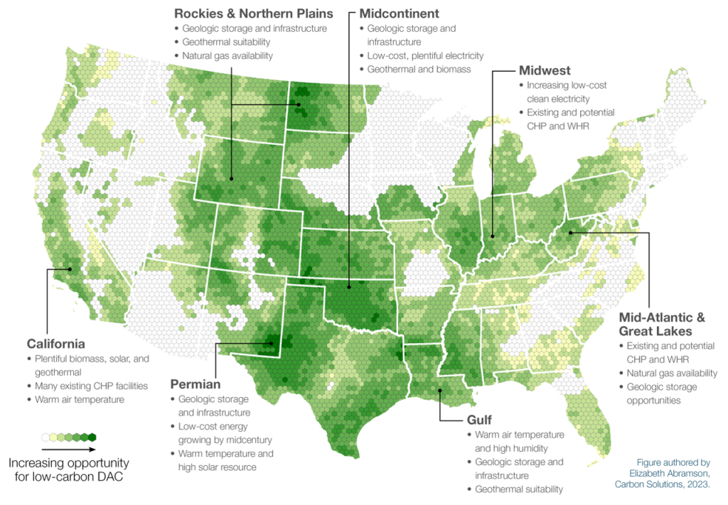 New Atlas Identifies Top US Regions For Direct Air Capture Deployment - Great Plains Institute